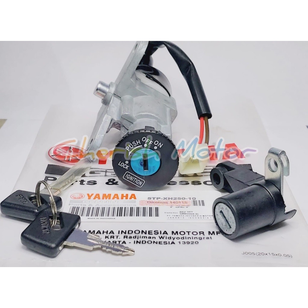 Jual KUNCI KONTAK / KEY SET VEGA R NEW ASSY + KUNCI + KUNCI JOK 5TP ...