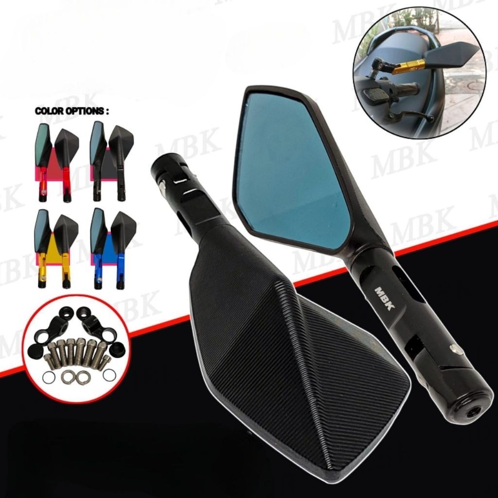 Jual Spion TOMOK V5 & V2 Full Cnc Nmax,Xmax,Aerox,Freego,Mio, Universal ...