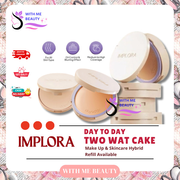 Jual IMPLORA Day to Day Two Way Cake 10g – Bedak Padat & Foundation ...