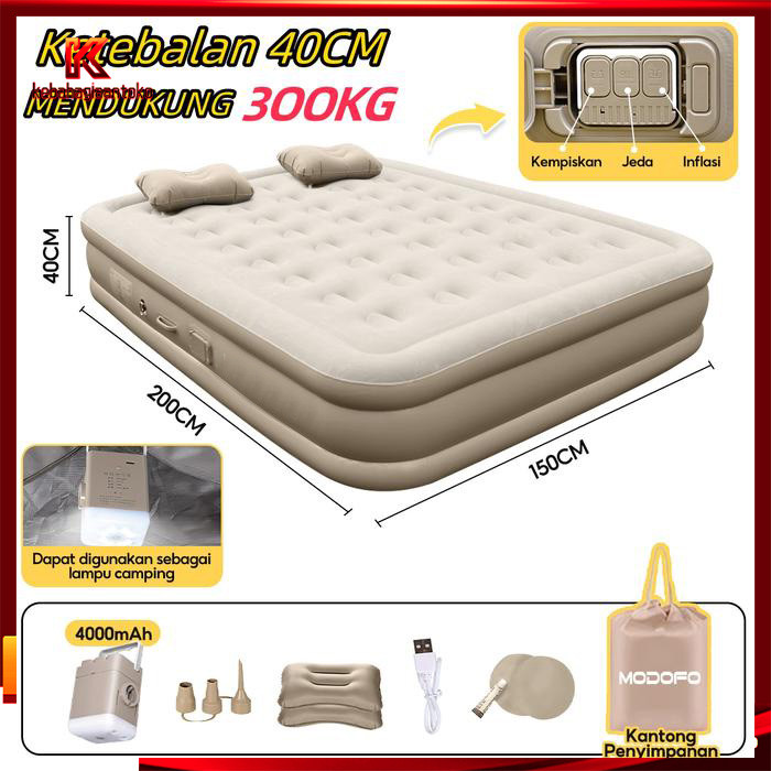 Jual kasur angin pompa otomatis outdoor Kasur pompa lipat kasur tiup ...