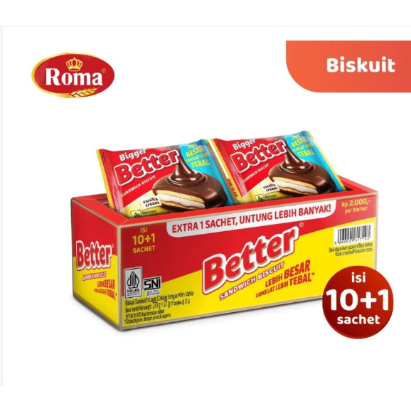 Jual MAYORA BETTER SANDWICH SACHET ISI 10+1 | Shopee Indonesia
