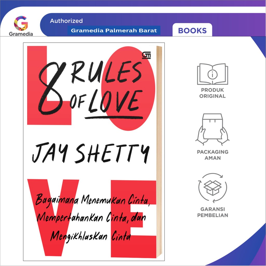Jual 8 Rules of Love (Jay Shetty) | Shopee Indonesia