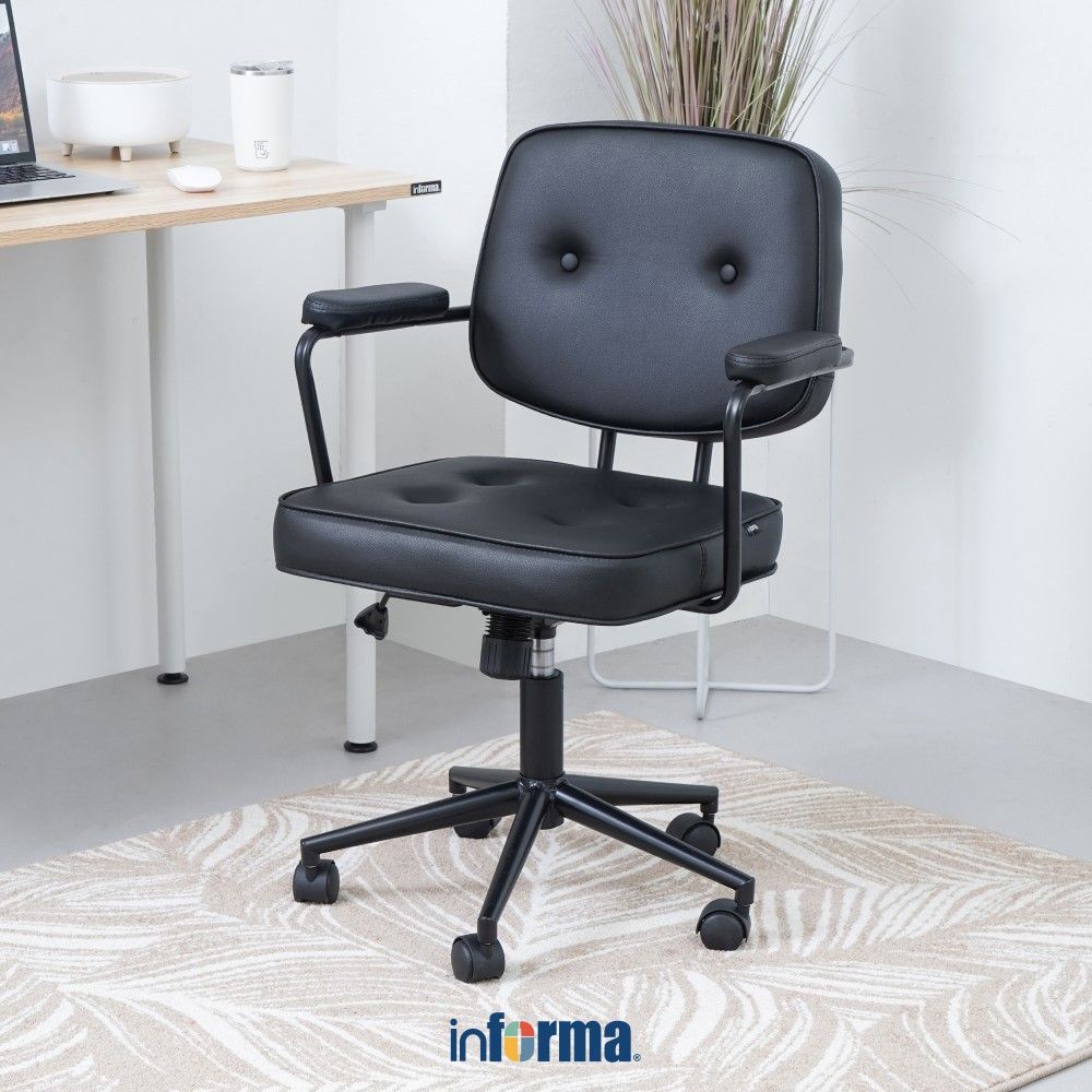 Jual Informa Unai Kursi Kantor Tempat Duduk Kerja Dengan Roda Office ...