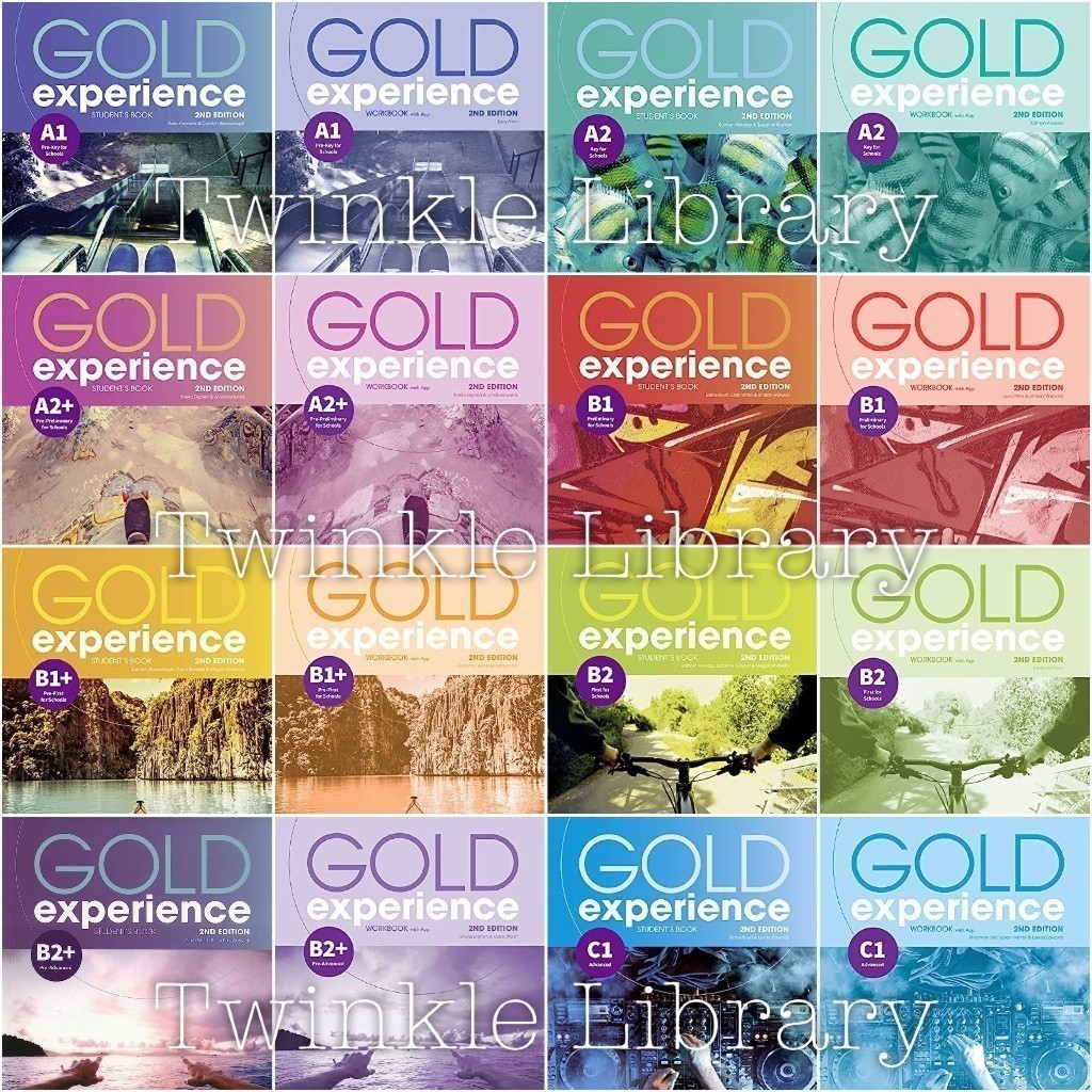 Jual BUKU FISIK GOLD experience (2nd edition) A1 A2 A2+ B1 B1+ B2 B2 ...
