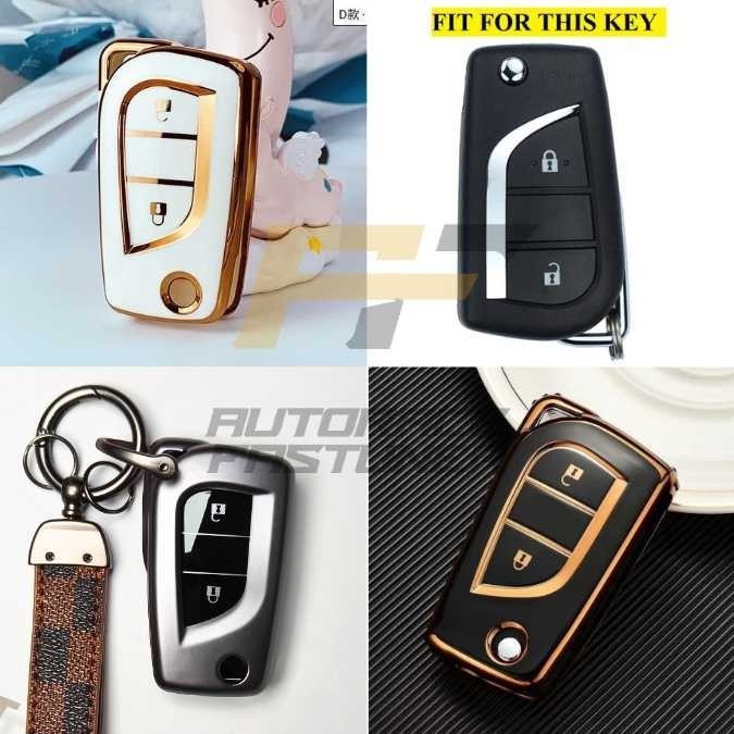Jual Sarung Kunci Toyota Innova Reborn G V Hilux Revo TPU Cover Casing ...