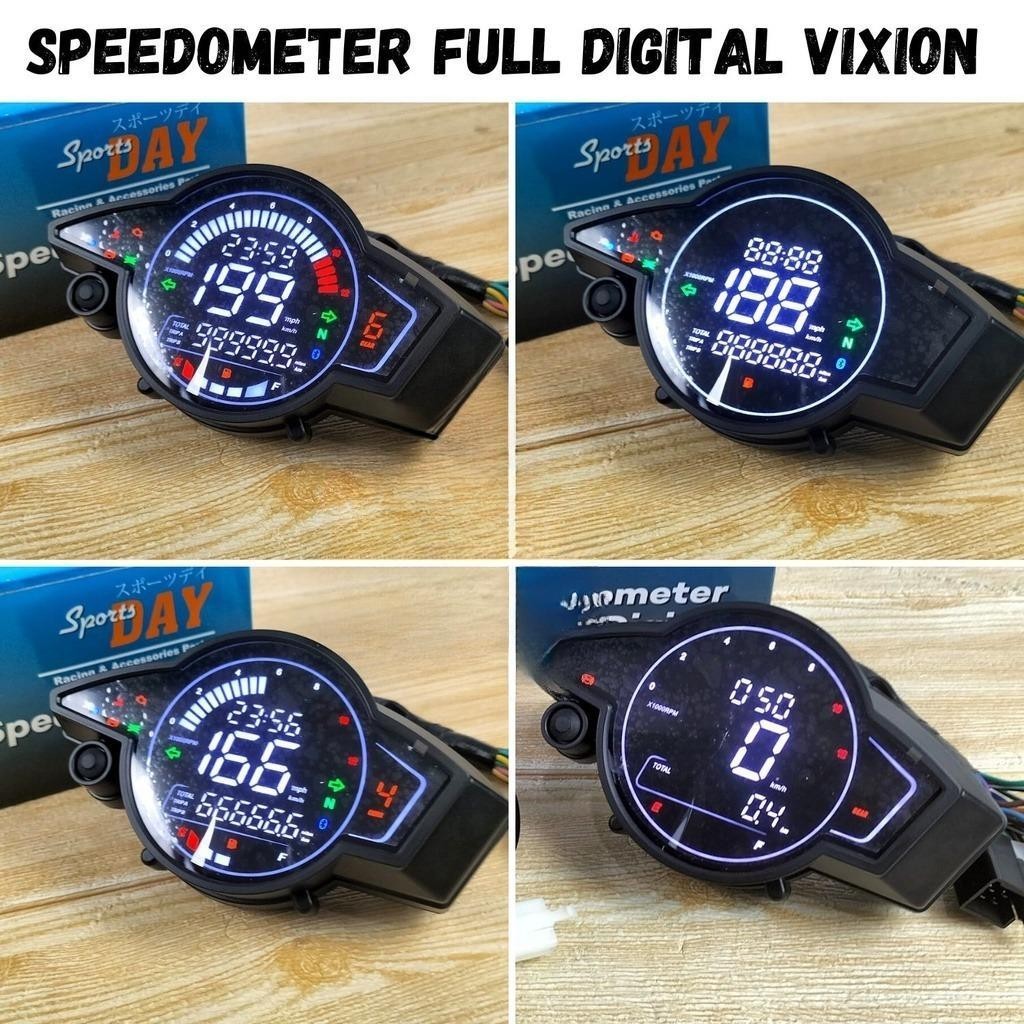 Jual SPEEDOMETER New Vixion NVL import by DAY original full digital ...