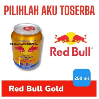 Jual RED BULL GOLD Energy Drink 250 ml Kratingdaeng KALENG - ( HARGA 1 ...