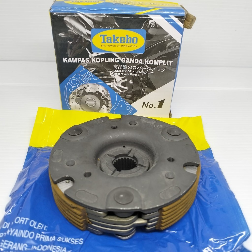 Jual KAMPAS GANDA ASSY KARISMA OTOMATIS SUPRA X 125 KPH SET PLUS DUDUKAN MERK TAKEHO | Shopee ...
