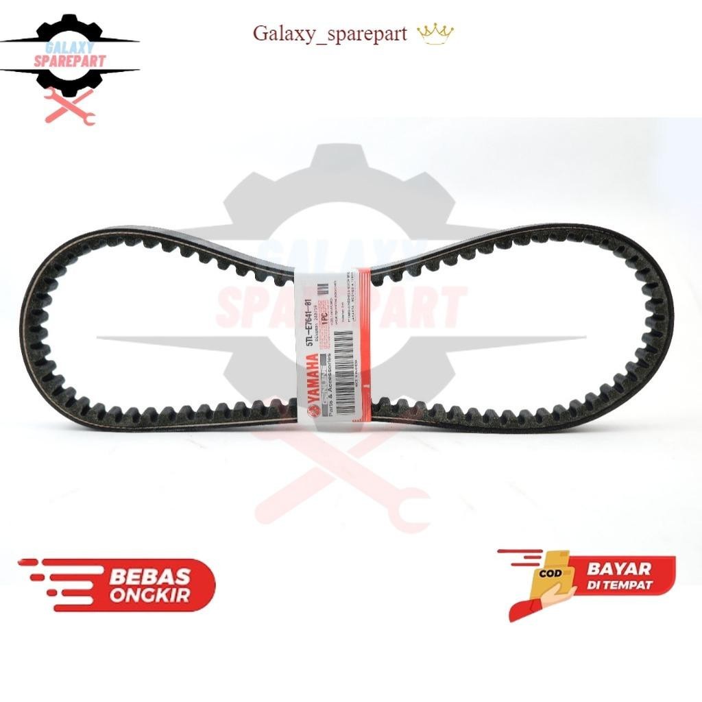 Jual vanbelt mio sporty original Yamaha 5TL Part motor | Shopee Indonesia
