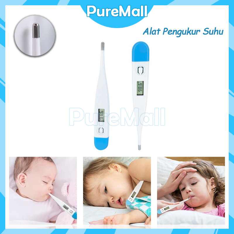 Jual Alat Pengukur Suhu Badan Tubuh Bayi / Thermometer Digital Alat ...