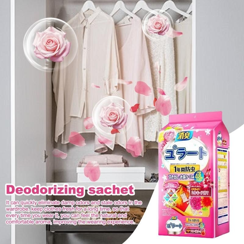Jual Drawer Sachets 48pcs Closet Scent Bags Sachets Fresh Scents Sachet ...