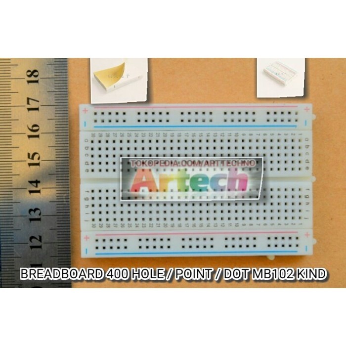 Jual SK27 Mini Solderless Breadboard 400 Point /Dot /Hole | Shopee ...