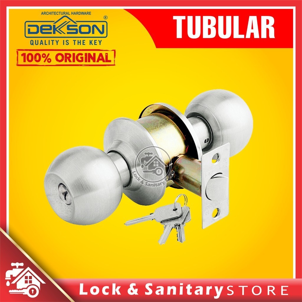 Jual Kunci Bulat Dekson Dekkson KCBL DL8587 ET SSS Handle Knob Lockset ...