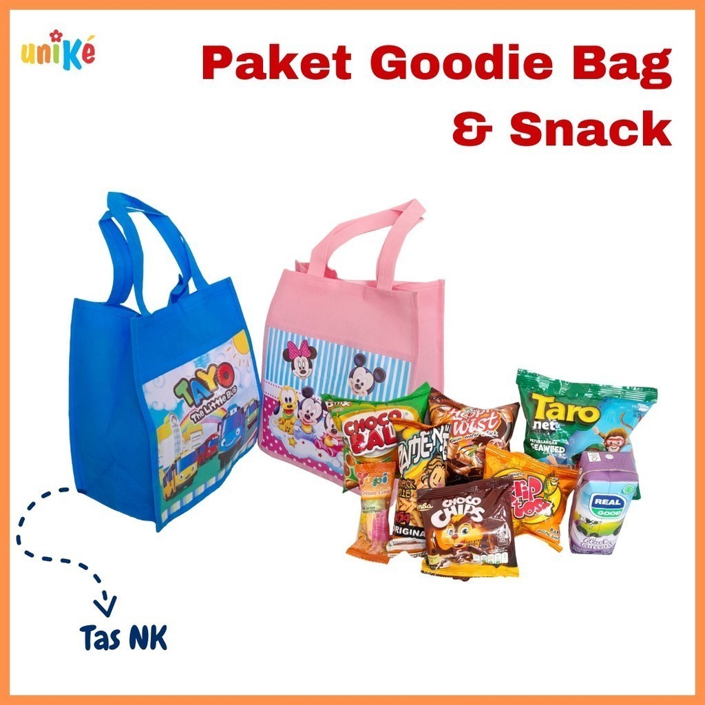 Jual HAMPERS SNACK PAKET BINGKISAN Ulang Tahun Parcel Ultah Anak (SNACK ...