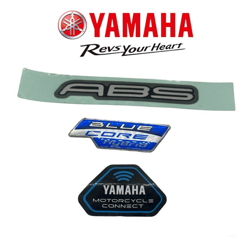 Jual STIKER EMBLEM YAMAHA ABS BLUE CORE YAMAHA CYCLE ORIGINAL | Shopee ...