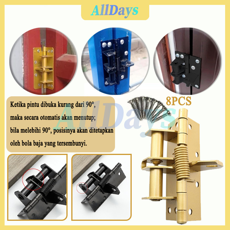 Jual Spring Door Closer Engsel Penutup / Engsel Metal Engsel Penutup ...