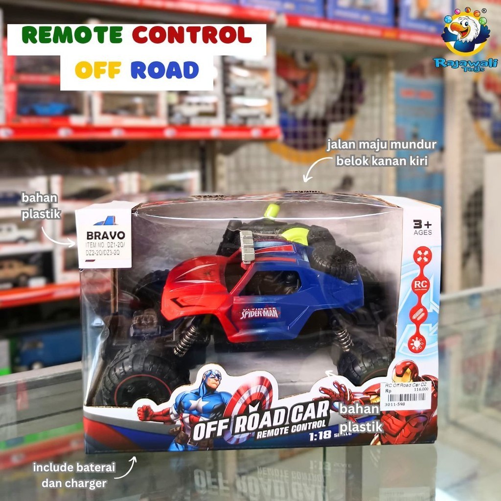 Jual REMOTE CONTROL OFF ROAD CAR/MAINAN ANAK REMOTE CONTROL | Shopee ...