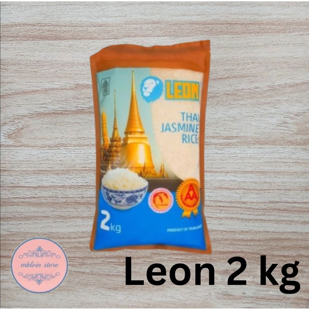 Jual Beras Thai jasmine Leon 2 kg | Shopee Indonesia