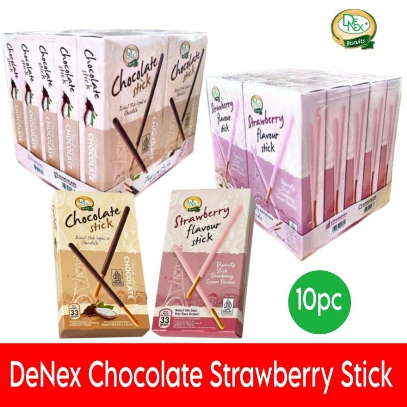 Jual Denex Flavour Biscuits Stick 33 Gram | Shopee Indonesia