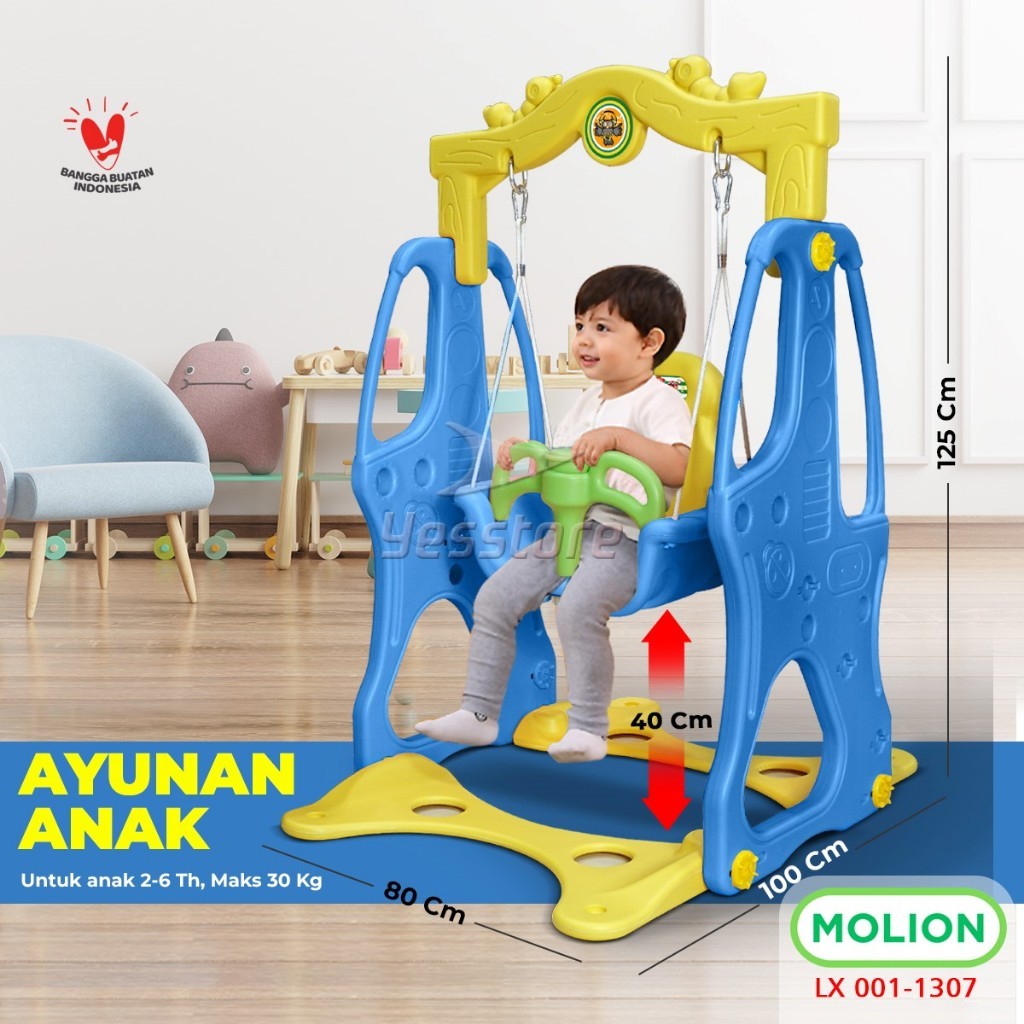 Jual MOLION SNI Ayunan Anak Mainan Anak Ayunan Karakter Lucu Anak ...