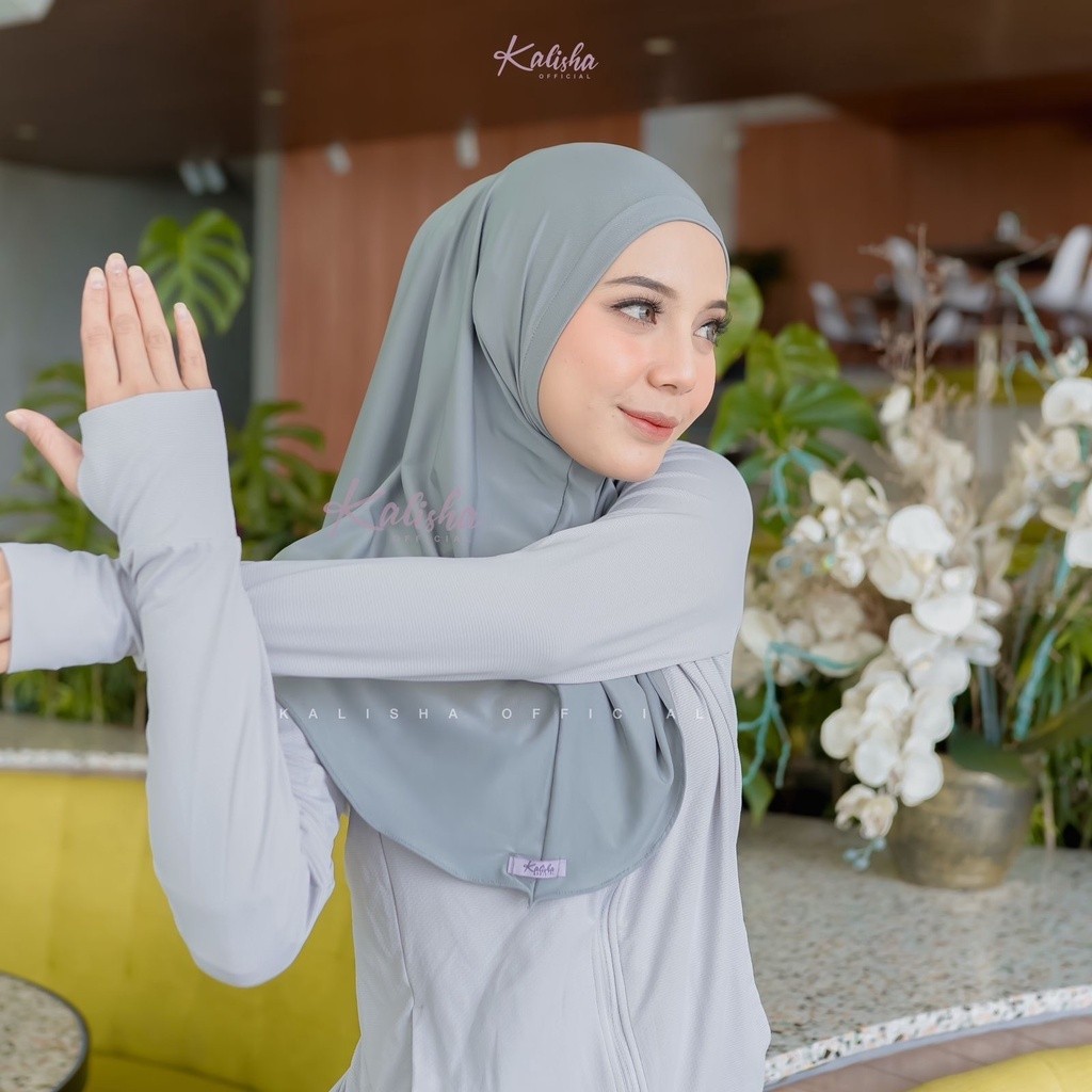 Jual Hijab Bergo Zaida Malay Non Pet / Non Pad Instan jersey Olahraga Daily By Kalishaofficial ...