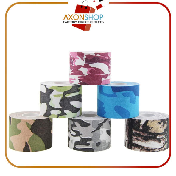 Jual KINESIO tape otot taping sport CAMO Style KINESIOLOGY TAPPING 5cm ...