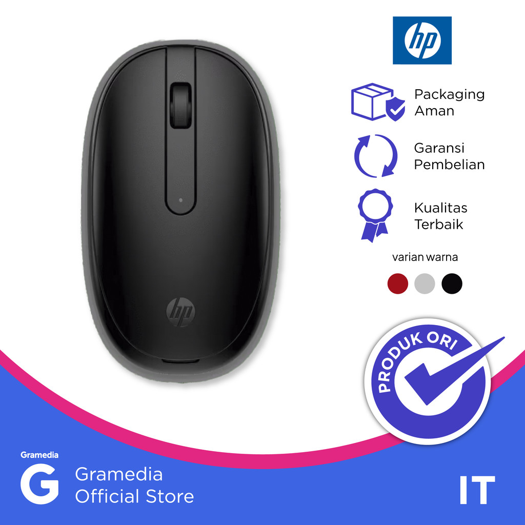 Jual HP 240 Black BT Mouse | Shopee Indonesia