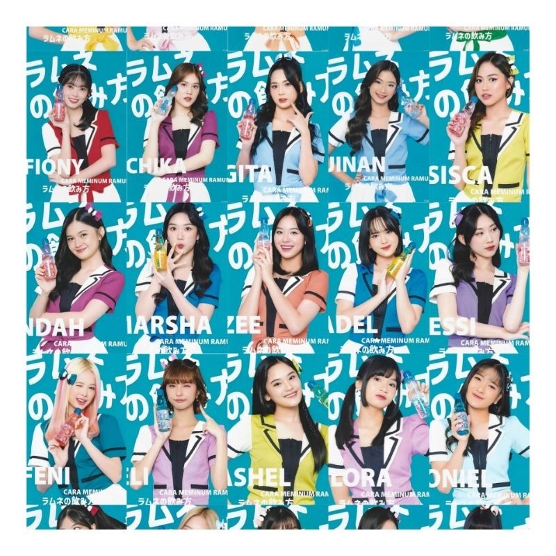Jual PHOTOCARD JKT48 ISI 100 PCS FULL HD LAMINASI GLOSY ( TEATHER, WALLPAPER, RAMUNE, GOLD ...