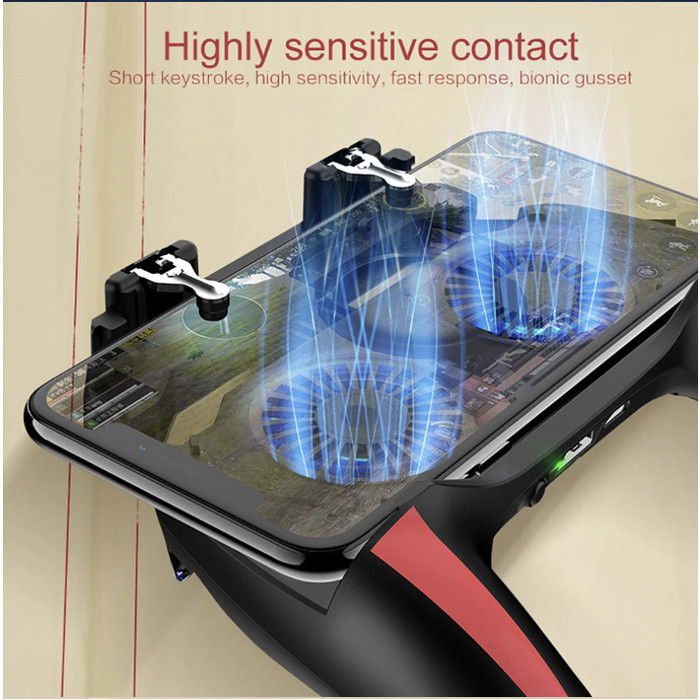 Jual SMARTCOM - H10 Dual Fan Cooler Gamepad PUBG Mobile Controller ...