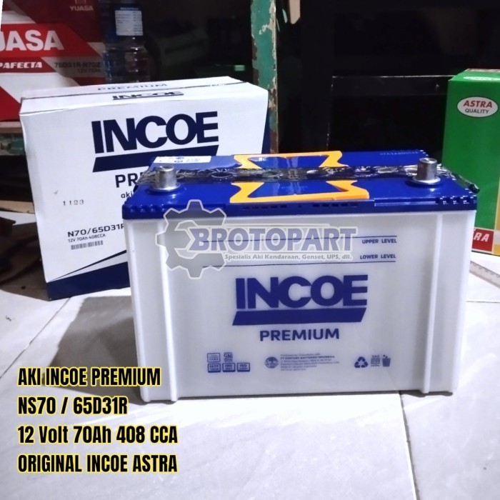 Jual Aki Mobil Isuzu Truk Elf NHR 55, DMax Accu INCOE PREMIUM N70 70Ah ...