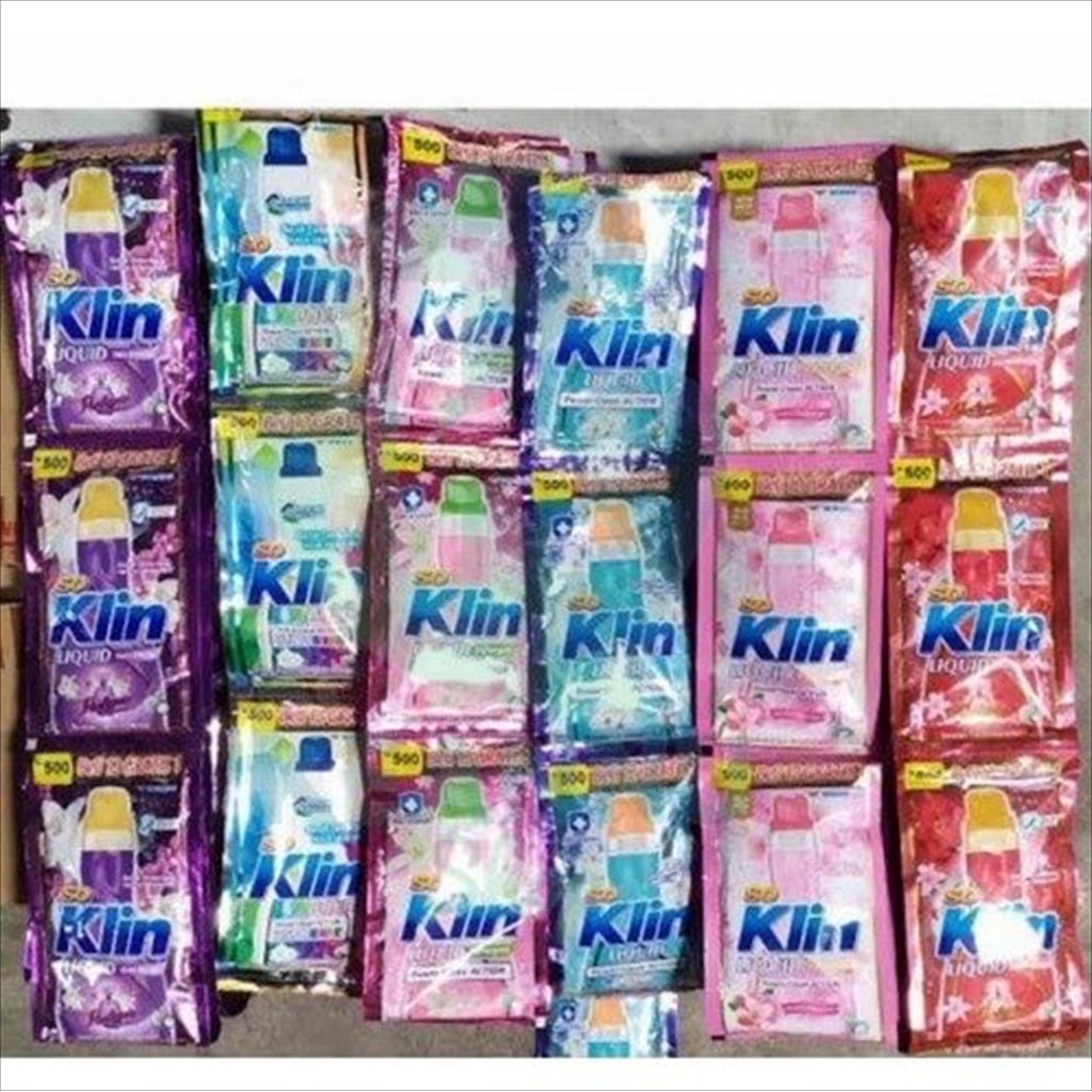Jual SO KLIN LIQUID DETERGENT JUMBO 40ml RENCENG ISI 14 | Shopee Indonesia