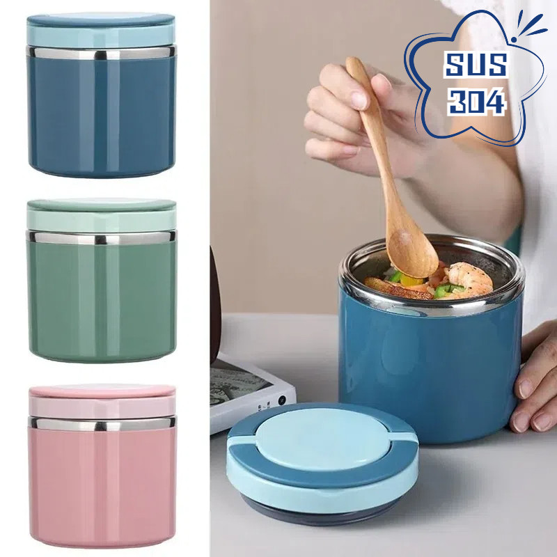 Jual Cangkir sup SUS304 Soup Thermos Food Tahan Panas Lunch Box Termos Makan bubur Kotak Makan ...