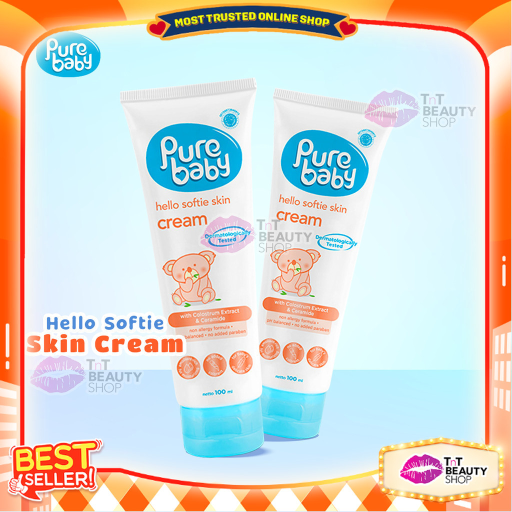 Jual Pure Baby Hello Softie Skin Cream 100 ml - Krim Pelembab Kulit ...