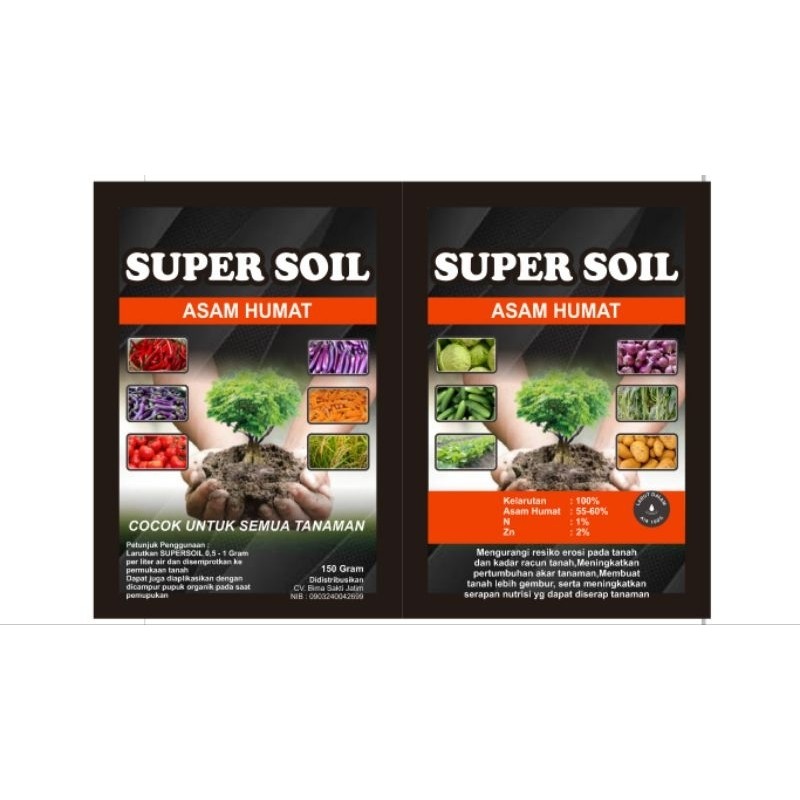 Jual SUPER SOIL / SUPER SOIL 150 GRAM ZPT ( Asam Humat ) | Shopee Indonesia