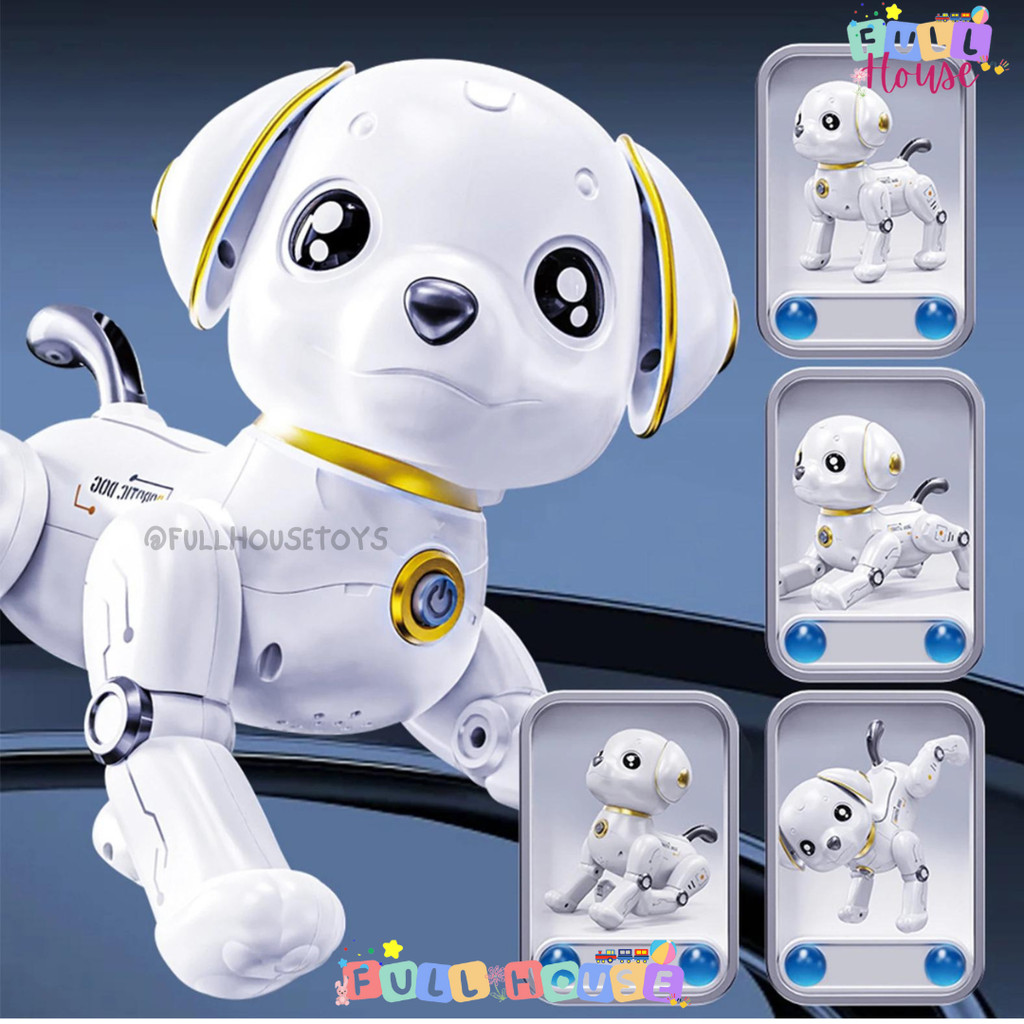 Jual MAINAN REMOT CONTROL HEWAN ROBOT ANJING ROBOT HEWAN ANJING PINTAR ...