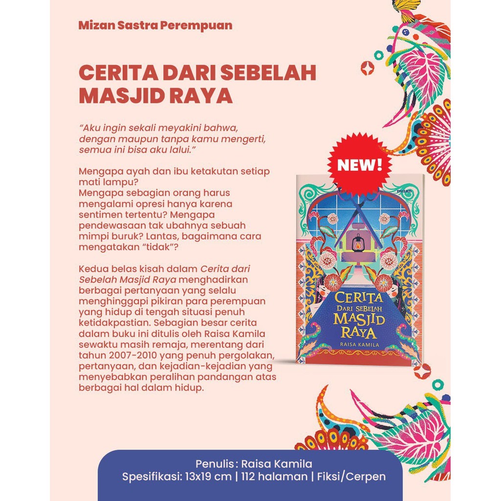 Jual [PRE-ORDER] CERITA DARI SEBELAH MASJID RAYA, MEI SALON, AKHIR SANG ...