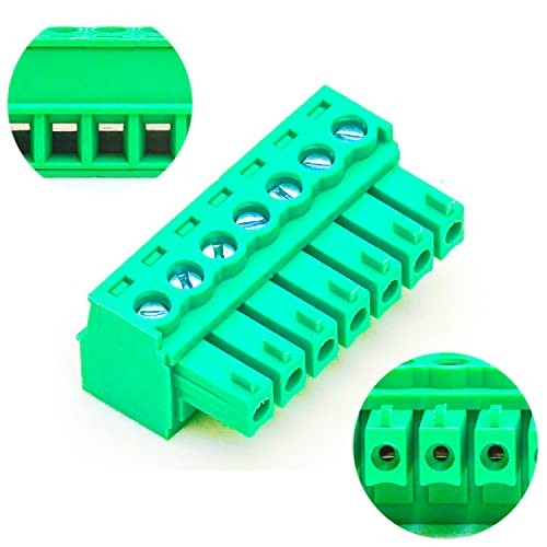 Jual 3.81mm 7 Pin Phoenix Connector PCB Screw Terminal Block Connector ...
