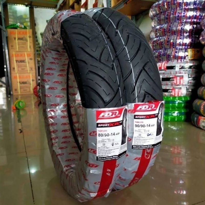 Jual PROMO BAN FDR UK 80/90 90/90 RING 14 | Shopee Indonesia