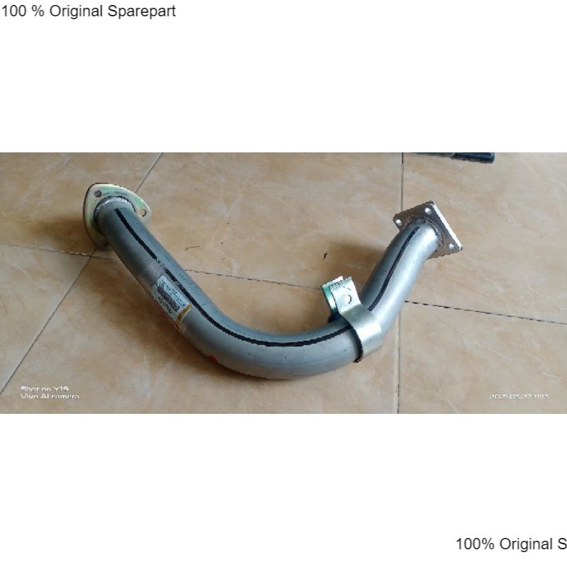 Jual Pipa Leher angsa knalpot canter turbo original Mitsubishi ktb asli ...