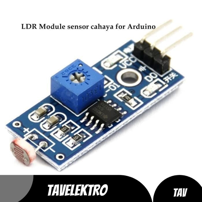 Jual Modul Sensor Cahaya LDR Photoresistor photosensitive Arduino - Tav ...