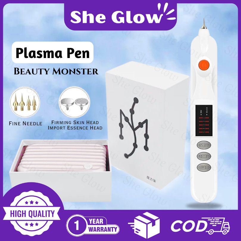 Jual She Glow (GARANSI 1 TAHUN) Beauty monster plasma pen alat laser ...