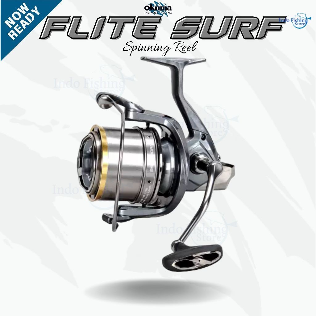 Jual [BONUS 2 EXTRA SPOOL] Reel Spinning OKUMA Flite Surf FLS-1500AY ...