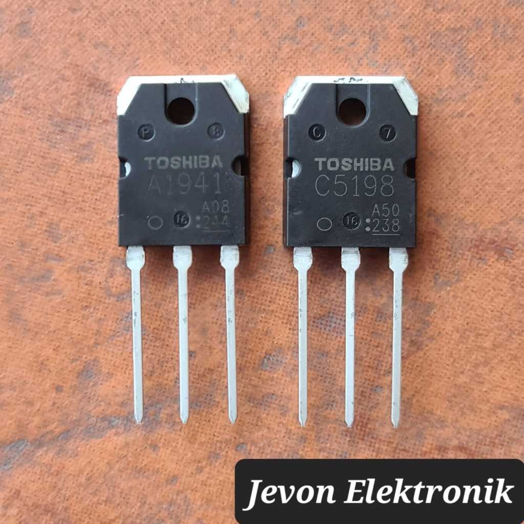 Jual IC Toshiba SA1941 SC5198 Original 1 SET Japan Transistor SA A 1941 ...