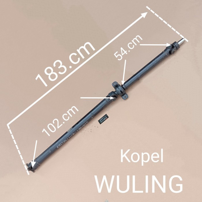 Jual Kopel Propeller Shaft Wuling Confero /Formo 15 1500cc | Shopee ...