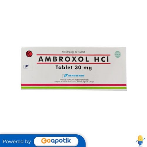 Jual Ambroxol Hcl Bernofarm 30 Mg Box 100 Tablet | Shopee Indonesia