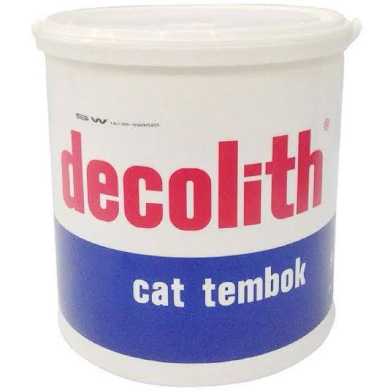 Jual Cat Decolith Warna Putih Biasa, Putih Salju / SWS / MW Asli 5k ...