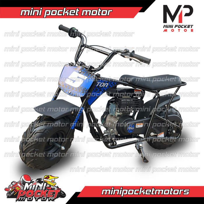 Jual Motor Mini Norton 105cc 4Tak Old Mini Bikes Motor Coleman 4T ...