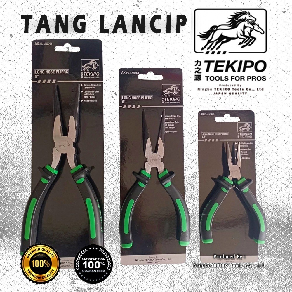 Jual TEKIPO TANG LANCIP 4,5" / 6" / 8" INCH (N - R)/TANG LANCIP/TOOLS - ALAT PERKAKAS - KUNCI ...