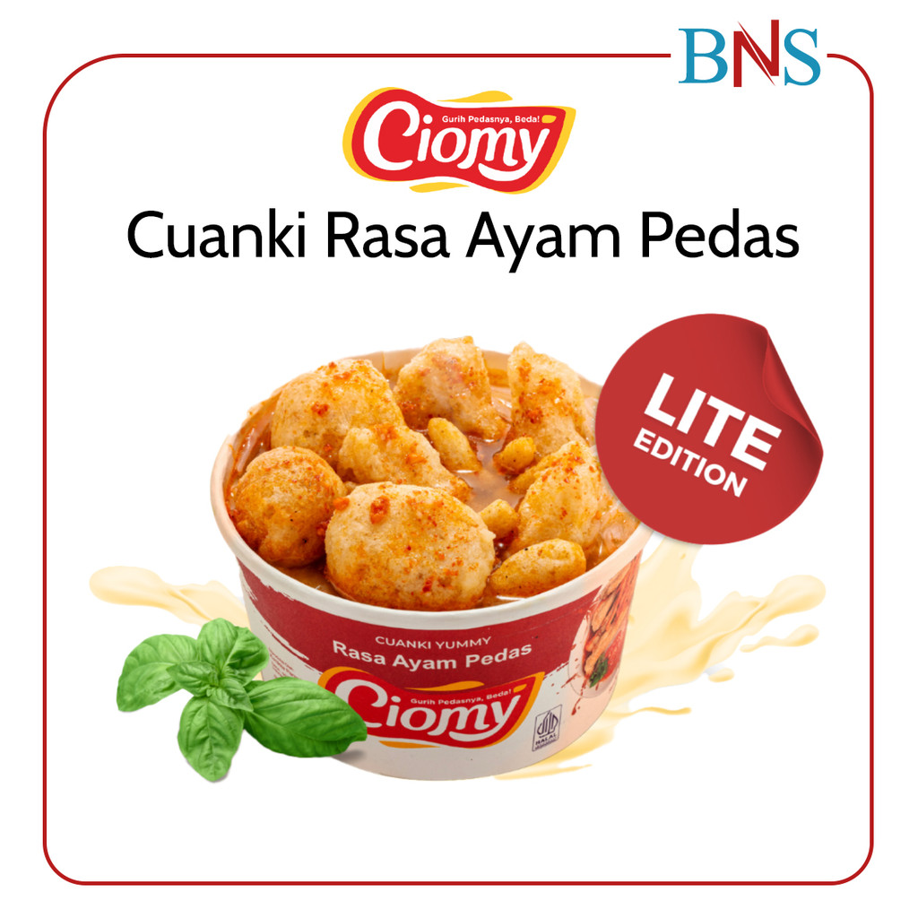 Jual Ciomy Cuanki Ayam Pedas Lite - Halal Non MSG | Shopee Indonesia