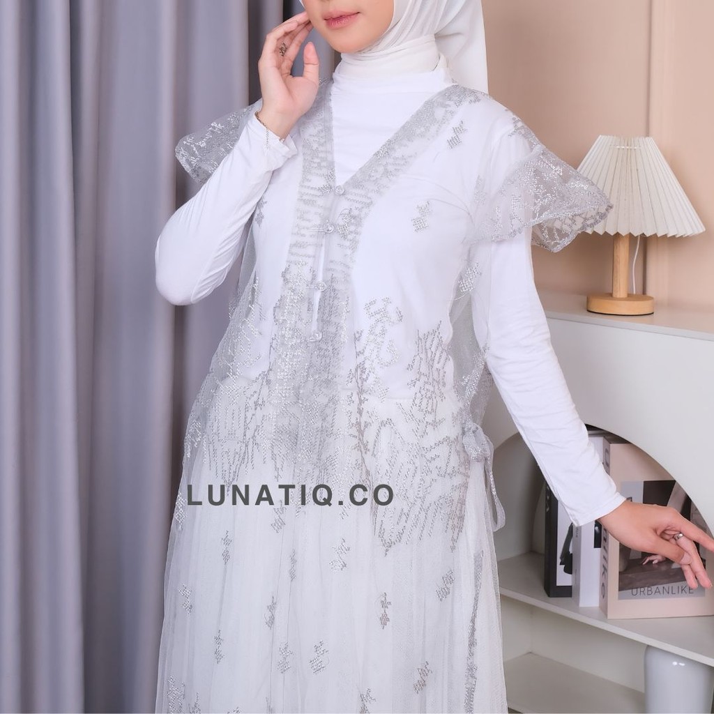 Jual Olla Outer Brukat Wanita | Long Outer Kondangan Lebaran Wisuda ...